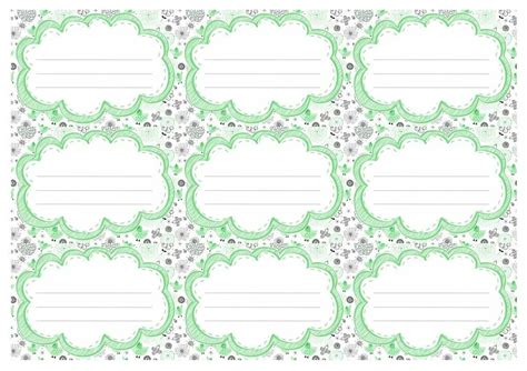 Шаблоны для тетради в школу