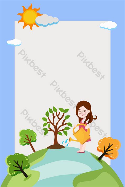 Environmental Protection Garbage Classification Background Psd