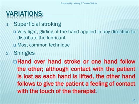The Five Basic Techniques Of Swedish Massage