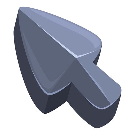 3d Cursor Arrow Pointing Up Right Showing Internet Click 48455799