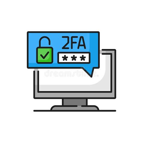 2fa Icon Icon Stock Illustrations 422 2fa Icon Icon Stock