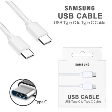 Jual Kabel Charger Type C To Type C Samsung Original Super Fast Charging Kabel Casan Tepsi To