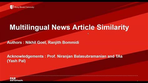 Underline SemEval Task Multi Lingual News Article Similarity