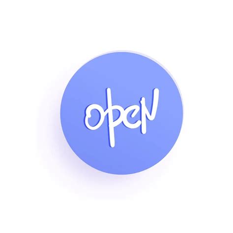 Open Singboard Isolated White Background Vector Illustration Stock Vector By ©syuzannam 201051840