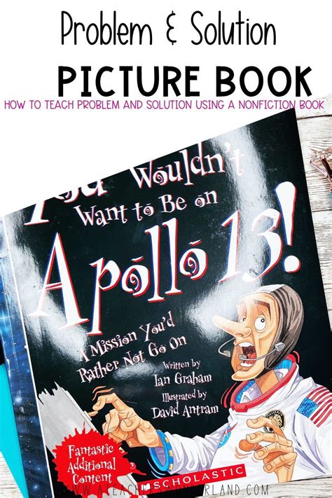 How To Teach Problem And Solution Using A Nonfiction Picture Book A Teacher S Wonderland