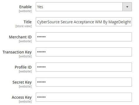 Magedelight Cybersource Secure Acceptance Magento 2 Extension Firebear