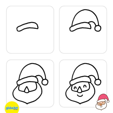 ต้อนรับวันคริสต์มาส มาวาดรูปง่ายๆ สไตล์โกลเบิล อาร์ตกัน กับวาด 4 สเต๊ป ตอน Merry Christmas เริ่ม