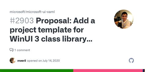 Proposal Add A Project Template For Winui Class Library Targeting Net Uwp And Net Desktop