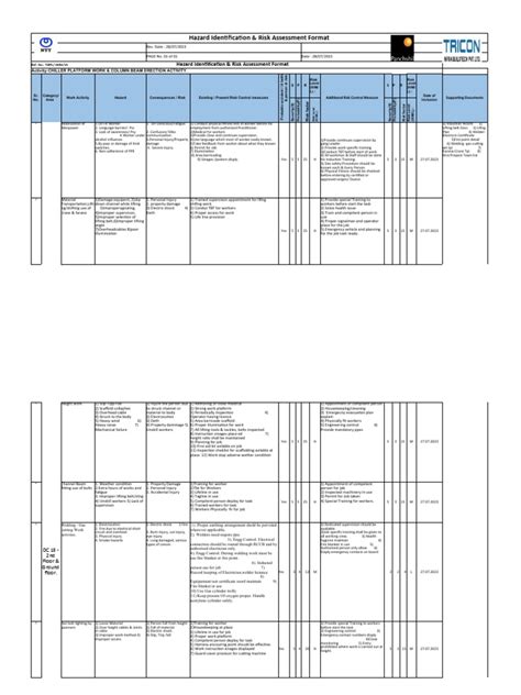 Chiller Column Beam Erection Pdf Risk Welding