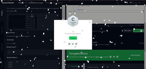 Ravi Katiyar On Linkedin Hackerrank Cprogramming Codingjourney Achievementunlocked