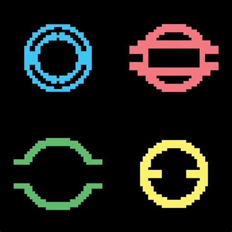 픽셀 아트 배지는 빈티지 미학 레트로 스프라이트 디자인 프리미엄 벡터