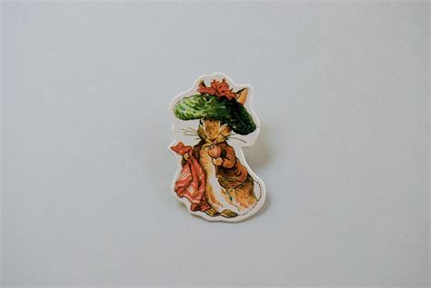 Vintage Beatrix Potter Brooch Benjamin Bunny Brooch Rabbit Brooch