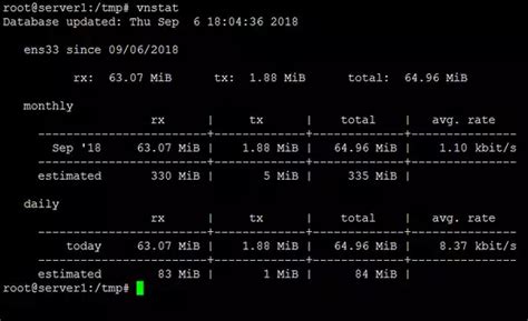 Cómo Monitorizar El Tráfico De Red En Ubuntu Utilizando Vnstat Oastic