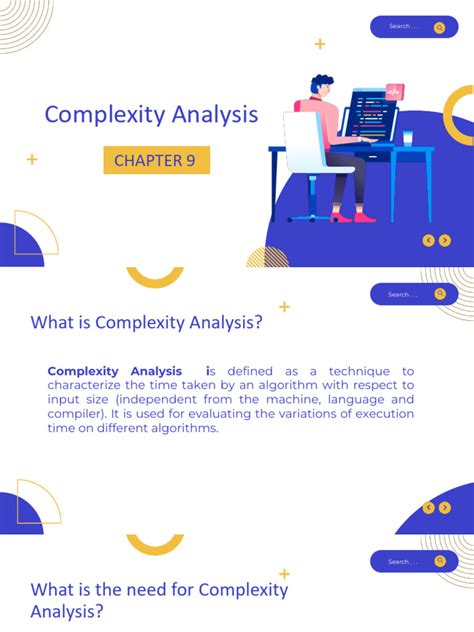 Chapter 9 Complexity Analysis Pdf Time Complexity Computational Complexity Theory