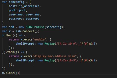how to make 2 exec command in one connection · issue 49 · sanketbajoria ssh2 promise · github