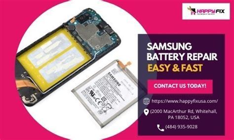 Make Your Samsung Battery Repair Work Easy Fast With Happy Fix Battery Repair Samsung