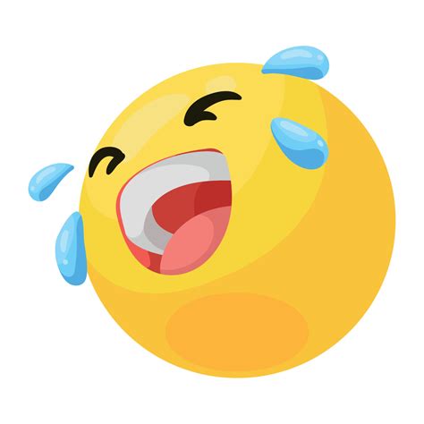 Emoji Laughing 3d Style 14015560 Vector Art At Vecteezy