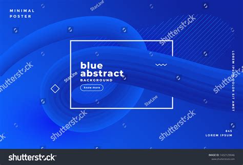 Modern Blue Abstract Presentation Template Stock Vector Royalty Free 1432129046 Shutterstock
