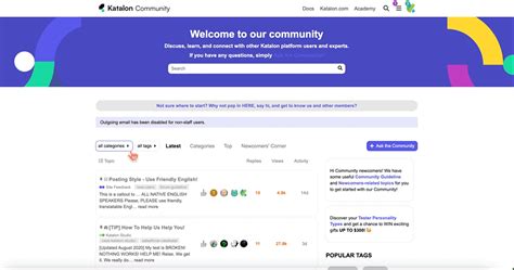📚 How To Use The Search Function Announcements And Updates Katalon Community