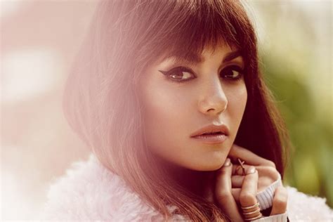 Nina Dobrev Wears Bangs For New Whowhatwear Fashion Feature Fashion Nina Dobrev Just