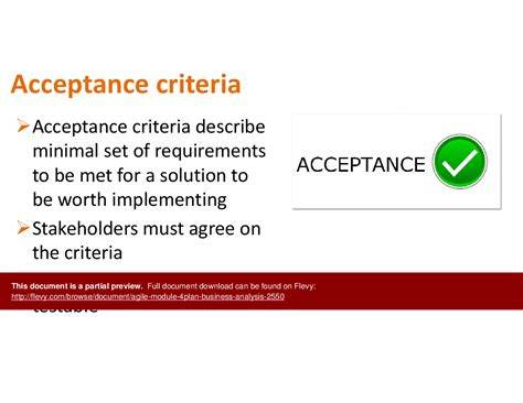 Agile Module Plan Business Analysis PPT Slide Deck