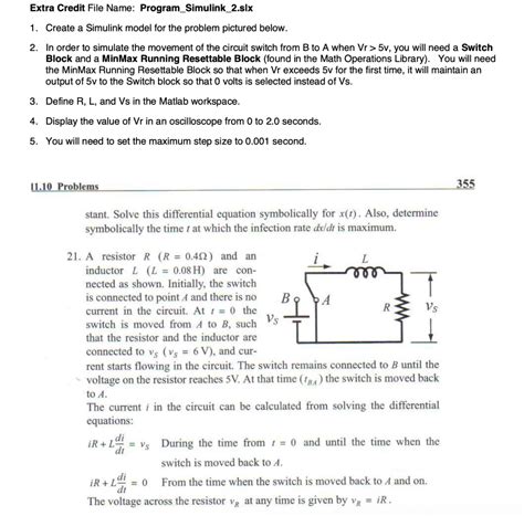 Solved 1 Create A Simulink Model For The Problem Pictured