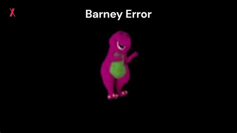 Barney Error 2 Classic Edition Preview Youtube