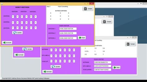 Aplikasi Bonus Gaji Karyawan Java Netbeans Youtube