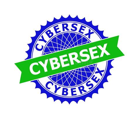 Cybersex Bicolor Clean Rosette Template For Stamp Seals Stock