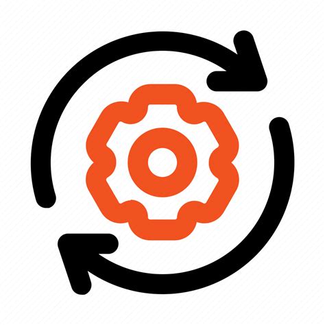 Solution Integration Planner Consolidation Gears Icon Download On