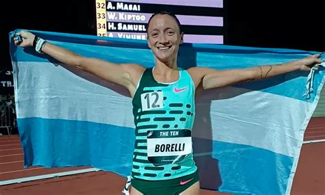 Florencia Borelli Bate Récord Sudamericano De 10k Corredor Promedio