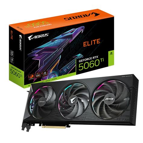 Gigabyte Geforce Rtx 5060 Ti Aorus Elite 16gb Graphics Card Vrc Online Shop