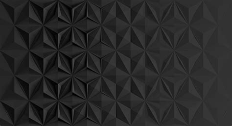 다른 임의의 크기의 삼각형 체적 요소의 삼각형 추상적인 기하학적 어두운 배경 3d 일러스트레이션 패턴에 대한 스톡 사진 및 기타