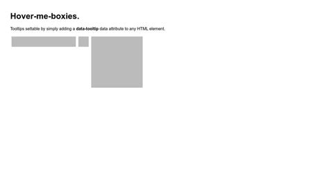 Css Data Attribute Tooltips