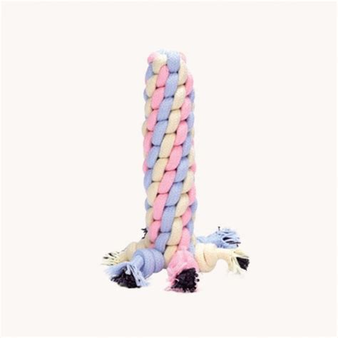 리스펫 강아지장난감 파스텔러버 로프세트 혼합색상 페오펫몰