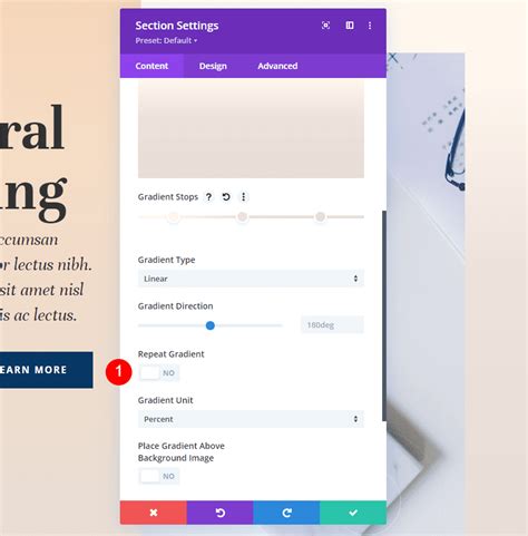How To Use Divis Gradient Repeat Option To Create Custom Background Patterns