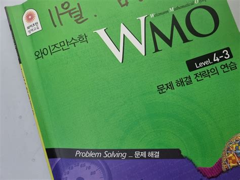 수학자신감을 키울 수 있는 와이즈만 수학수업 와이즈만북스