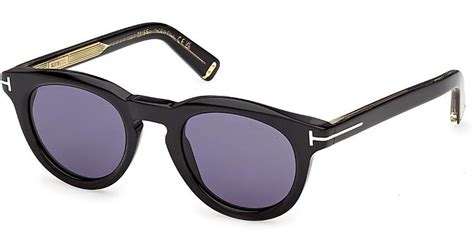 Tom Ford Round Sunglasses 47mm For Men Lyst Uk
