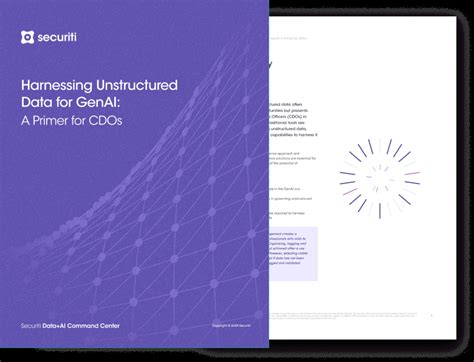 Harnessing Unstructured Data For Genai Securiti