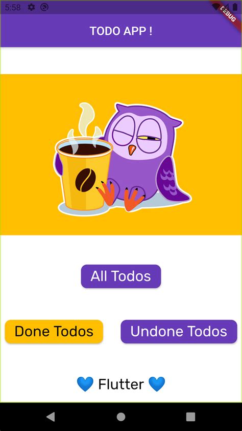 Flutter Todo App 30daysofflutter