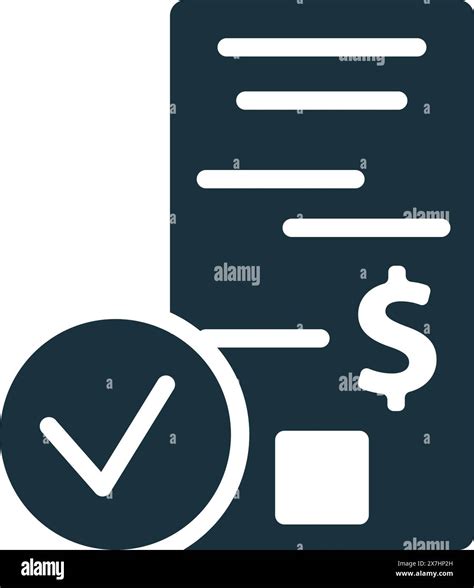 Invoicing Icon Monochrome Simple Virtual Assistant Icon For Templates Web Design And
