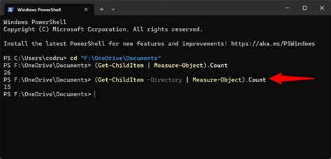 How To Count Files In A Folder With Powershell Cmd Or File Explorer
