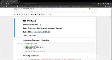 Shawn Ravi On Linkedin Task5 Datascience Github Businessanalytics Internship