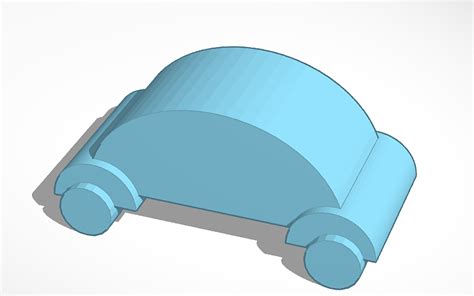 3d Design Car Tinkercad