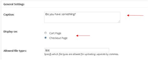 Easy Upload Files During Checkout