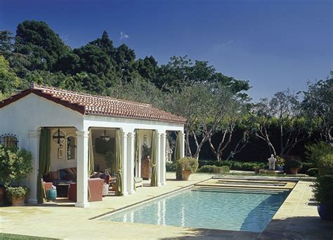 Pool House Spanish Style Homes Pool Houses Spanish House
