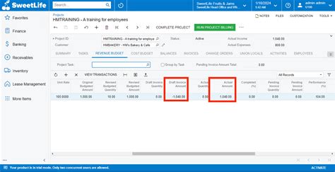 Project Allocation Calculation Community