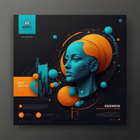 Creative Modern Business Social Media Post Design Template Premium Ai