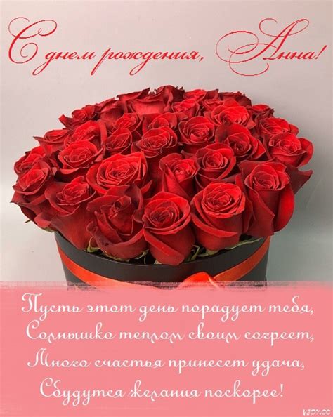 Картинки поздравления С днем рождения Анна 77 фото