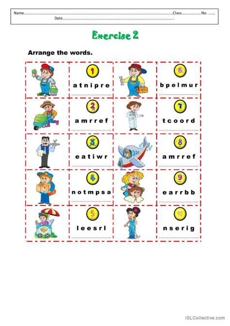 Arrange Words English Esl Worksheets Pdf And Doc